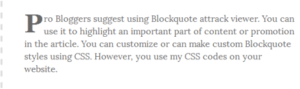 20 Handpicked Stylish Blockquote CSS For Blogger
