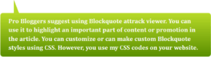 20 Handpicked Stylish Blockquote CSS For Blogger